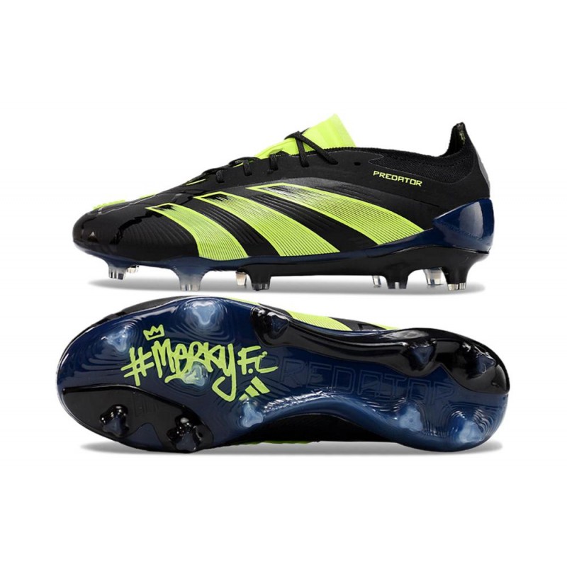Adidas 2024 Predator Elite FG Negro Verde